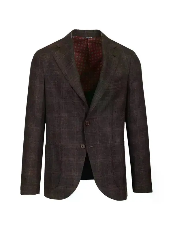 AL DUCA D’AOSTA 1902 Checked Single-breasted Blazer