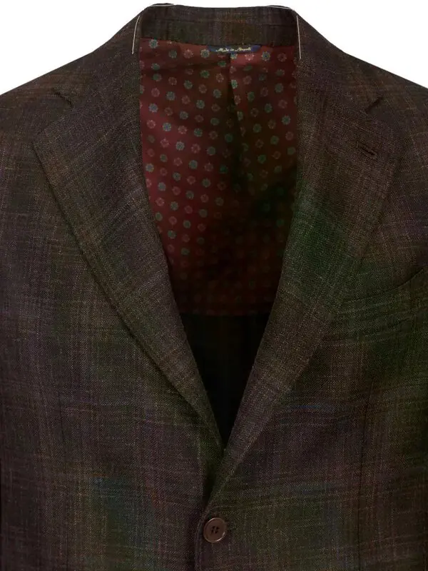 AL DUCA D’AOSTA 1902 Checked Single-breasted Blazer