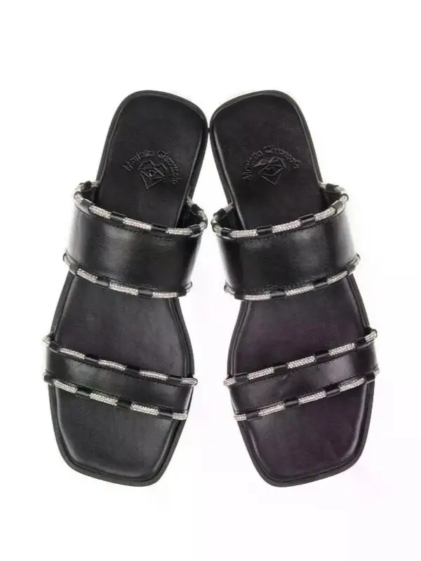 MARIETTA CHROUSALA Archontia Crystal-embellished Sandals