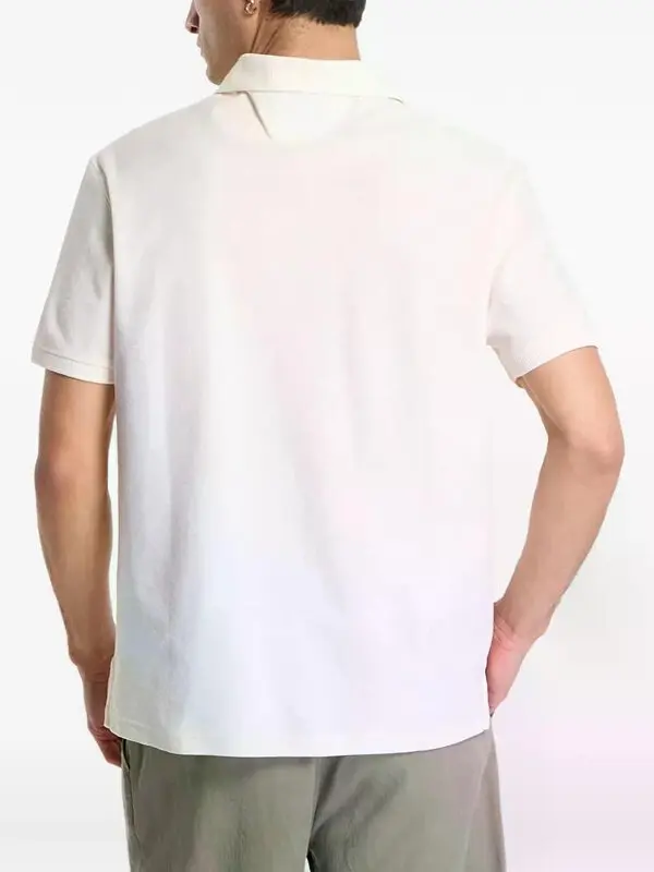 Tommy Hilfiger Crepe Logo-embroidered Polo Shirt