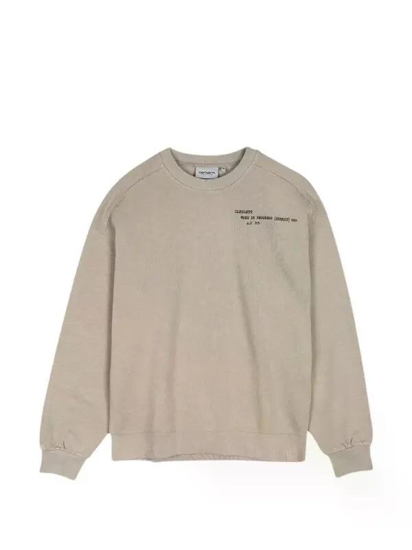 Carhartt Work In Progress Punched Logo-print Sweater