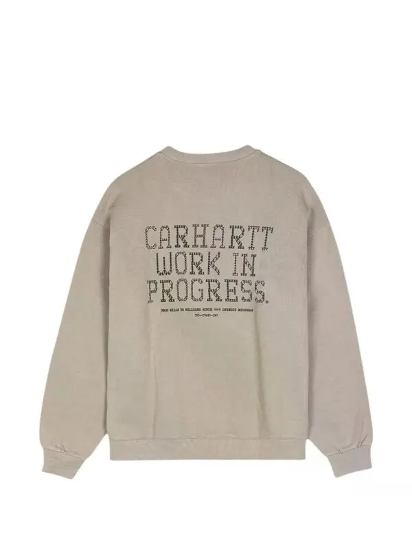 Carhartt Work In Progress Punched Logo-print Sweater