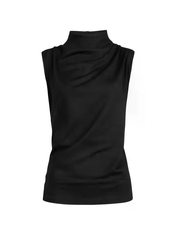 MARCELLA Finch Draped Sleeveless Top