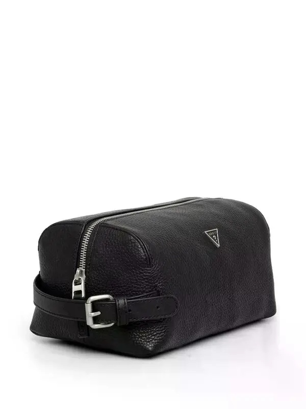 Guess Monaco Pebbled Leather Clutch Bag