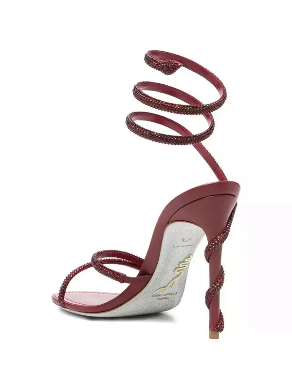 Rene Caovilla Margot Embellished Stiletto Sandals