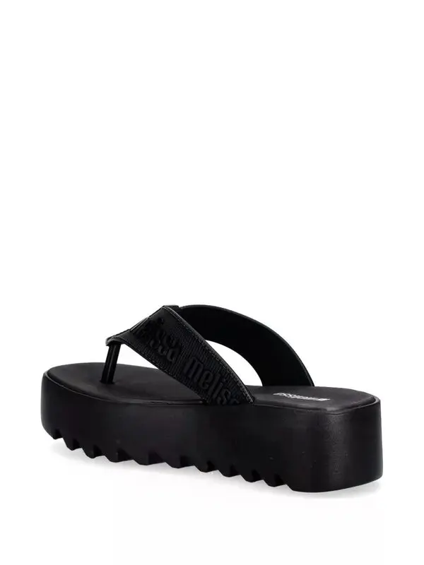 Melissa Logo-embossed Platform Sandals
