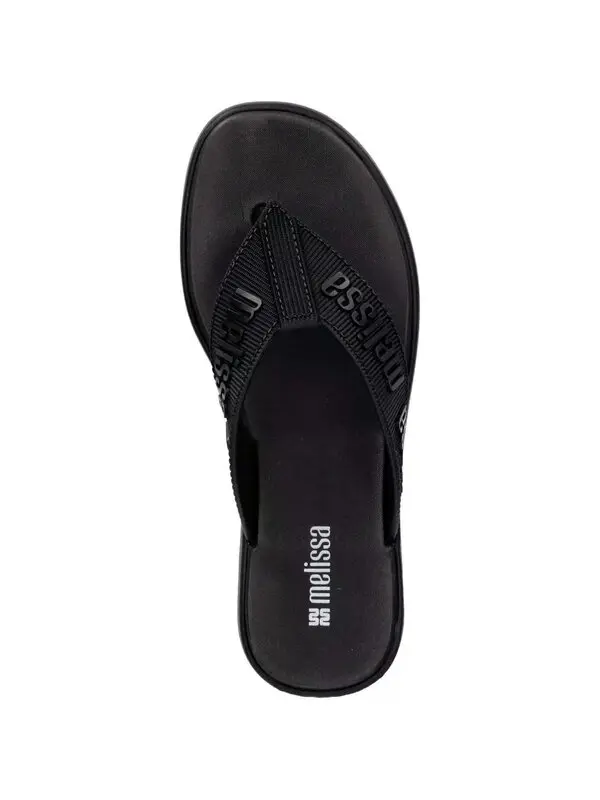 Melissa Logo-embossed Platform Sandals