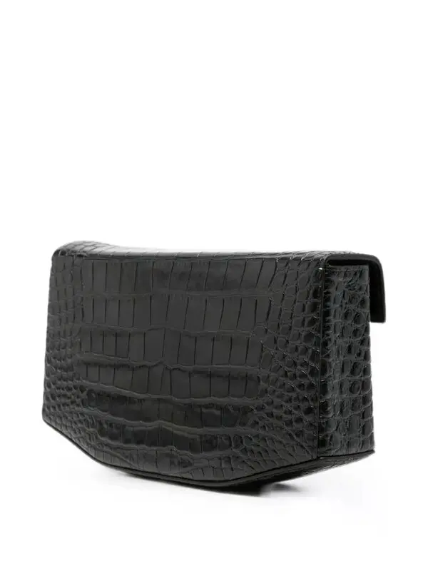 TOTEME Croc-effect Leather Shoulder Bag