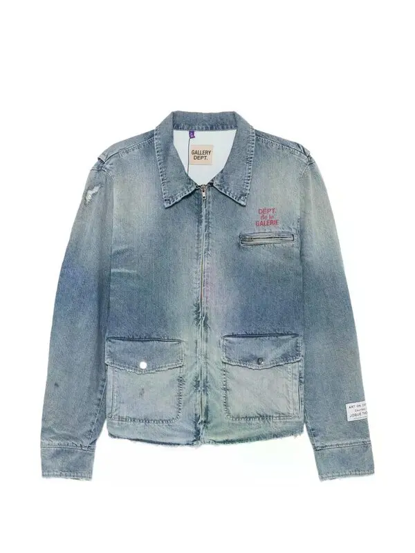 GALLERY DEPT. Distressed Denim Jacket