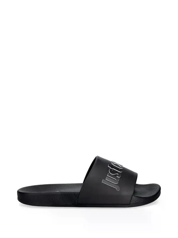 Just Cavalli Logo-embossed Slides