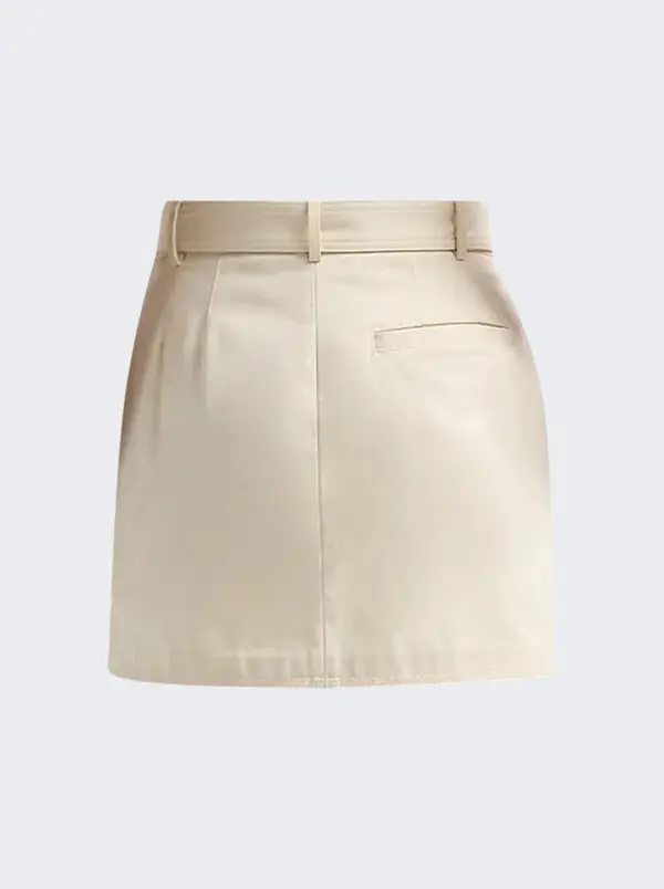 Proenza Schouler Cotton Drill Wrap Shorts - White