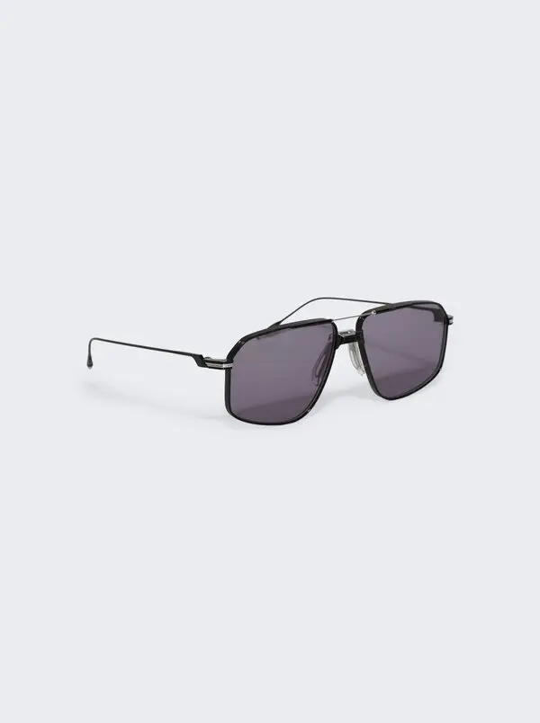 JACQUES MARIE MAGE Jagger Aviator Sunglasses
