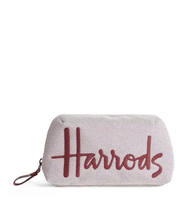 Harrods Logo Cosmetic Bag - Neutral