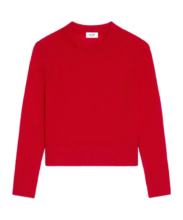 Celine Cashmere Crewneck Sweater - No