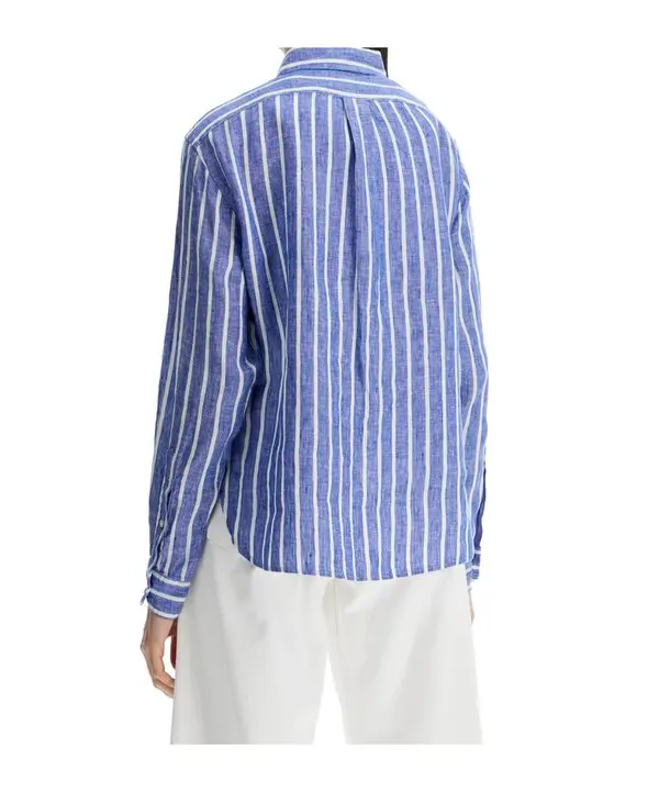Polo Ralph Lauren Striped Linen Button-up Shirt