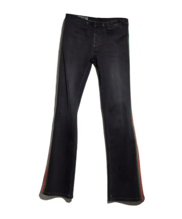 Gucci Side Stripe Flared Jeans