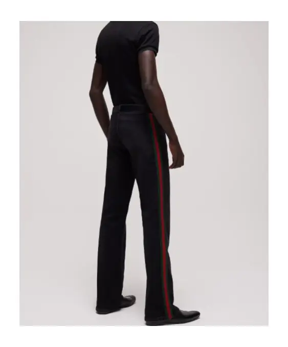 Gucci Side Stripe Flared Jeans