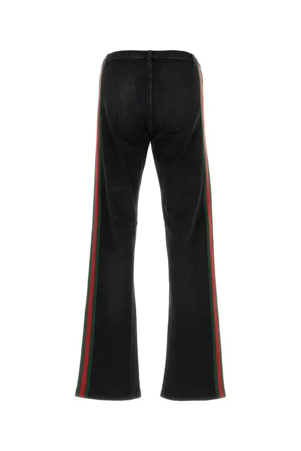 Gucci Side Stripe Flared Jeans