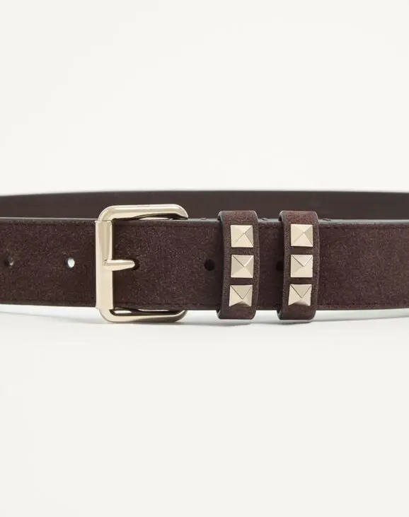 Valentino Garavani Rockstud Belt - Ebony