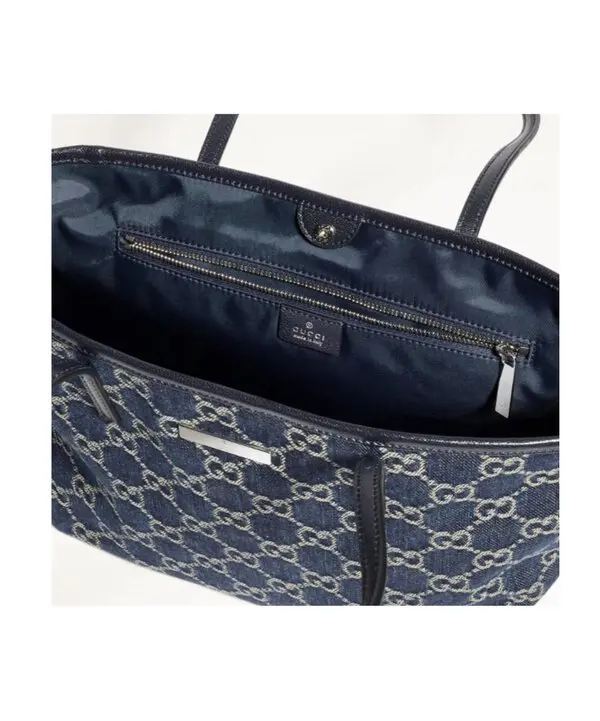Gucci Tribeca Small Tote Bag - Dark Blue