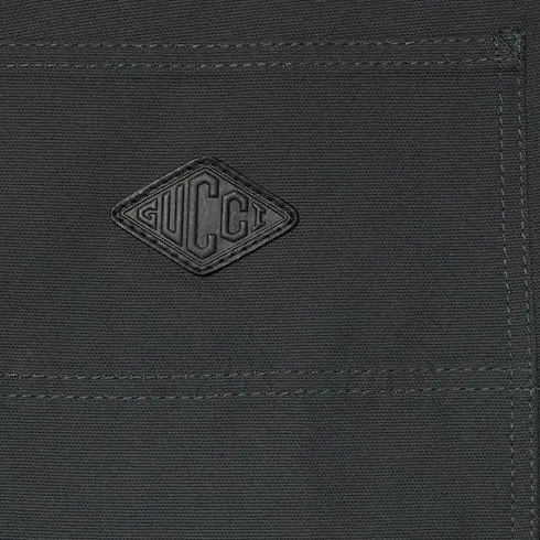 Gucci Logo Patch Wide Leg Dungarees