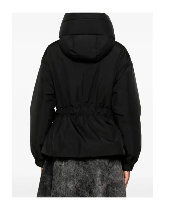 MOORER Belted High-neck Jacket