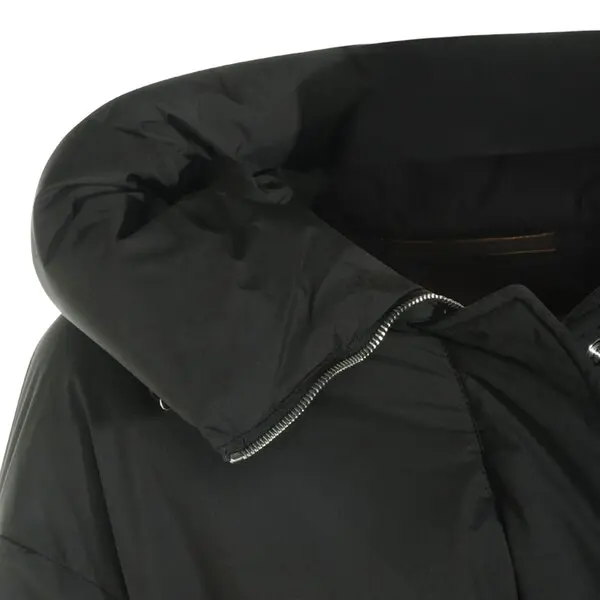 MOORER Belted High-neck Jacket