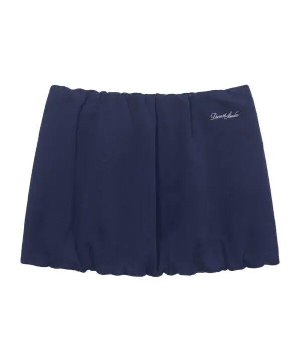 DUNST Pleated Midi Skirt