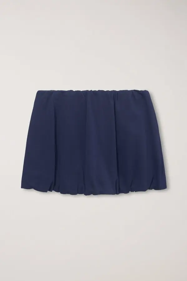 DUNST Pleated Midi Skirt