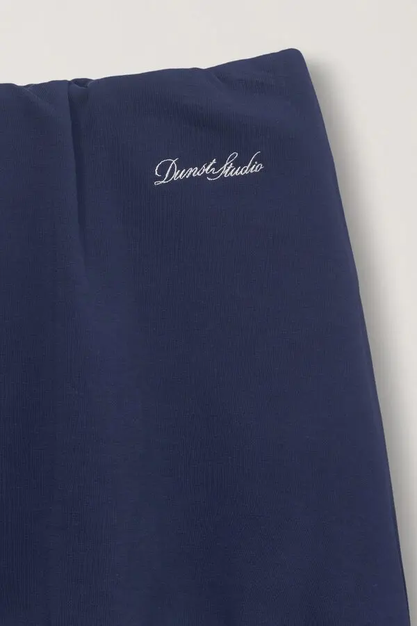 DUNST Pleated Midi Skirt