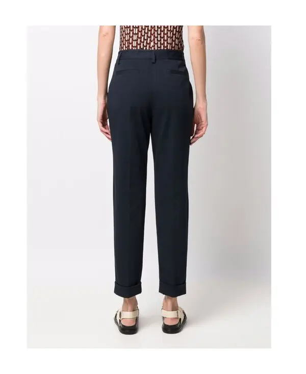 P.a.r.o.s.h High-waisted Tailored Trousers - Black