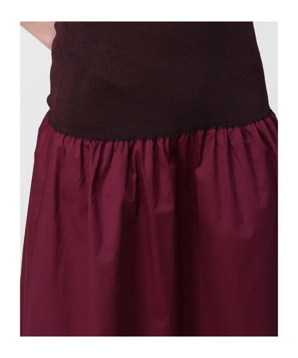 THE FRANKIE SHOP Pleated Maxi Skirt