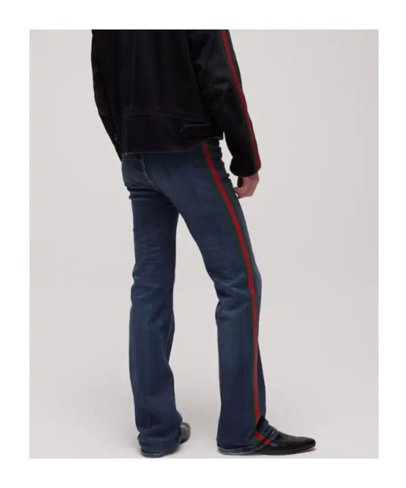 Gucci Web Side-stripe Jeans