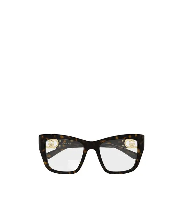 Gucci Cat Eye Frame Glasses - Black