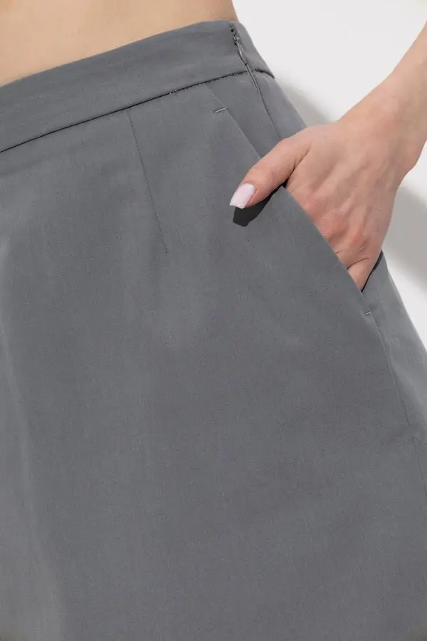 WILLY CHAVARRIA Pocket Skirt - Gray