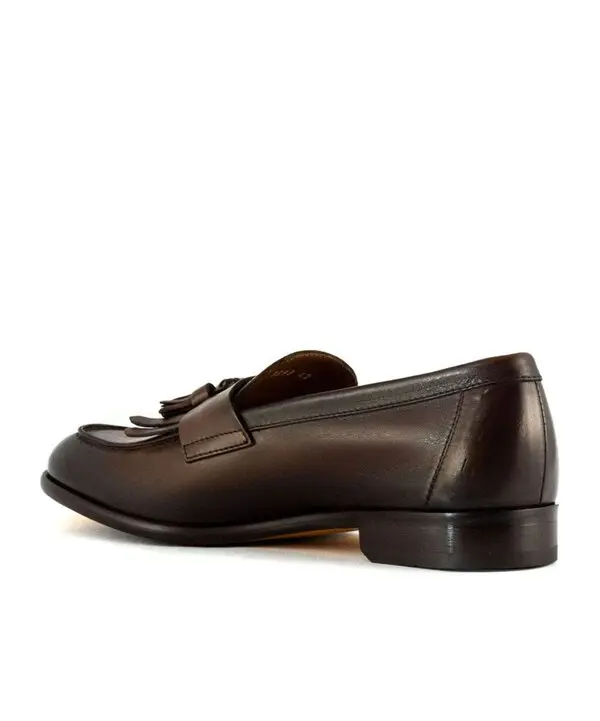 DOUCAL'S Tassel Fringe Loafers