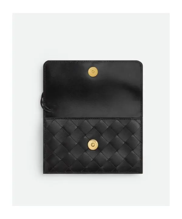 Bottega Veneta Andiamo Zippered Card Case