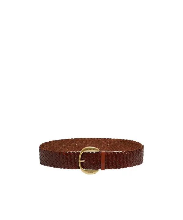 Max Mara Braided Buckle Belt