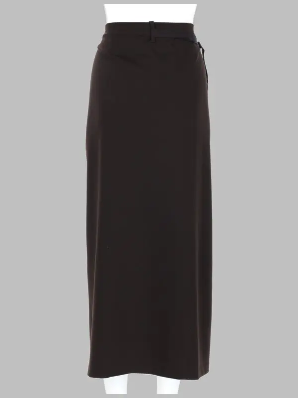 Paloma Wool Wrap Midi Skirt With Buckled Detail - No