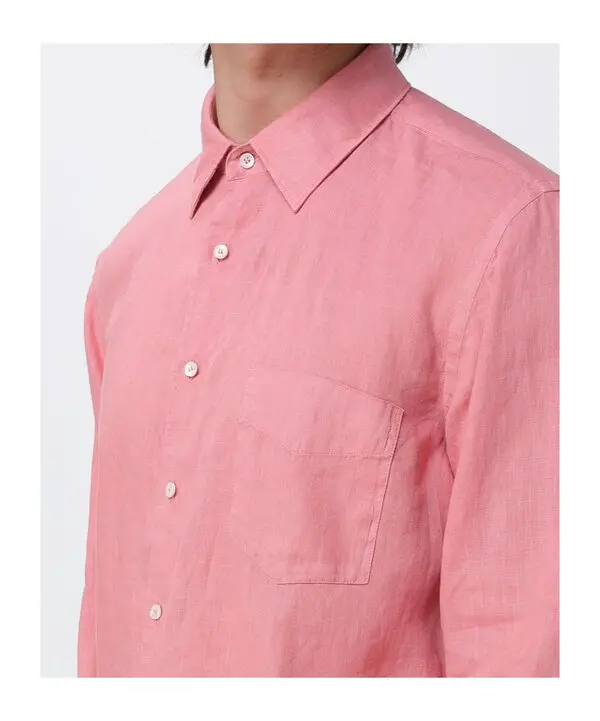 Aspesi Peak Collar Long Sleeve Shirt