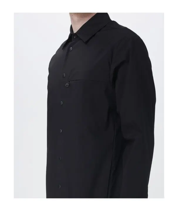 Aspesi Peak Collar Long Sleeve Shirt