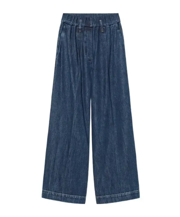 FORTE_FORTE Wide-leg Denim Trousers
