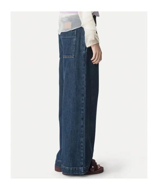FORTE_FORTE Wide-leg Denim Trousers