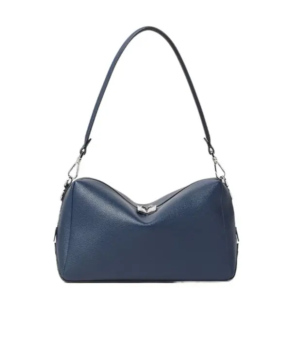 Fendi Lui Medium Leather Bag - Dark Blue