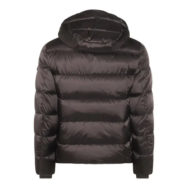 MOORER Quilted Hooded Coat