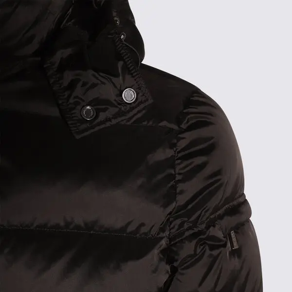 MOORER Quilted Hooded Coat