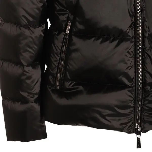 MOORER Quilted Hooded Coat