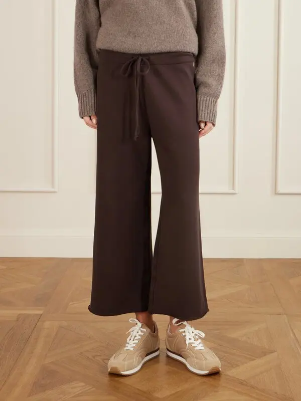 NILI LOTAN Kiki Cotton Sweatpants