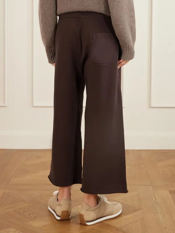 NILI LOTAN Kiki Cotton Sweatpants