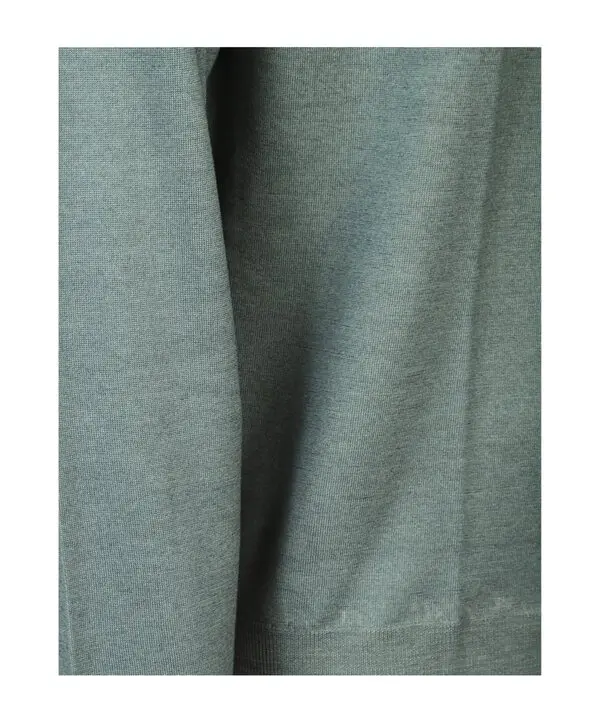 DRUMOHR Crew Neck Long Sleeve Sweater - Gray